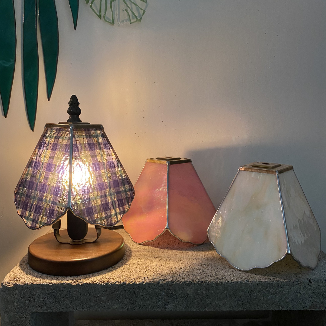 Madeleine lighting Mini lighting Stained glass lighting Check lighting