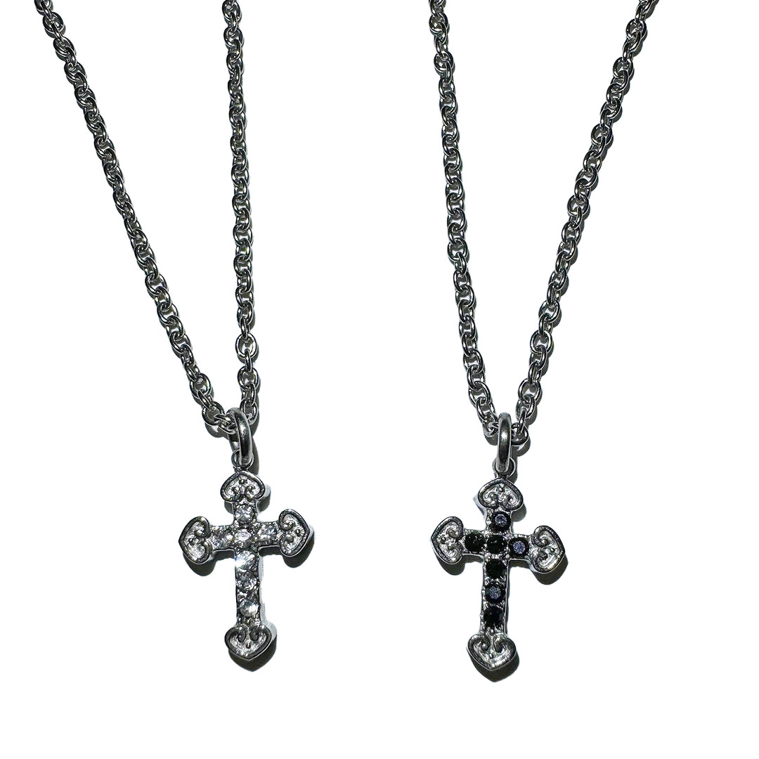 Cubic cross necklace (2color) | idus