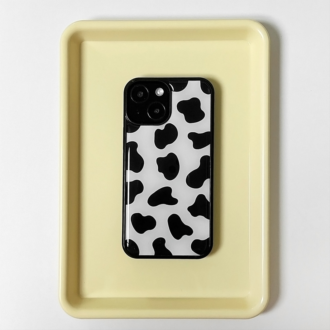 Cow Patterned Epoxy Bumper Phone Case | idus