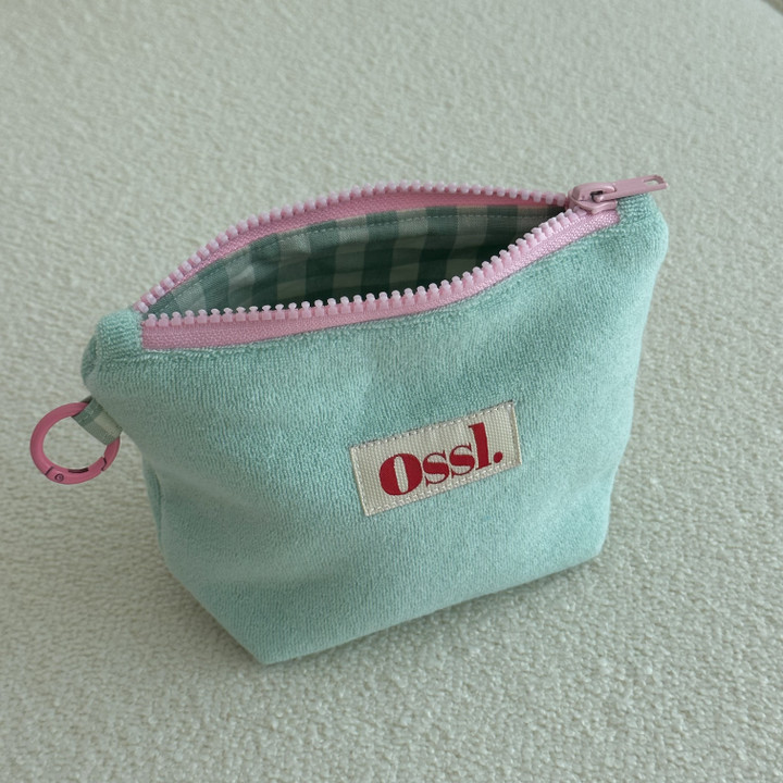 [Ossl] 오슬 테리 지퍼 파우치 | 아이디어스