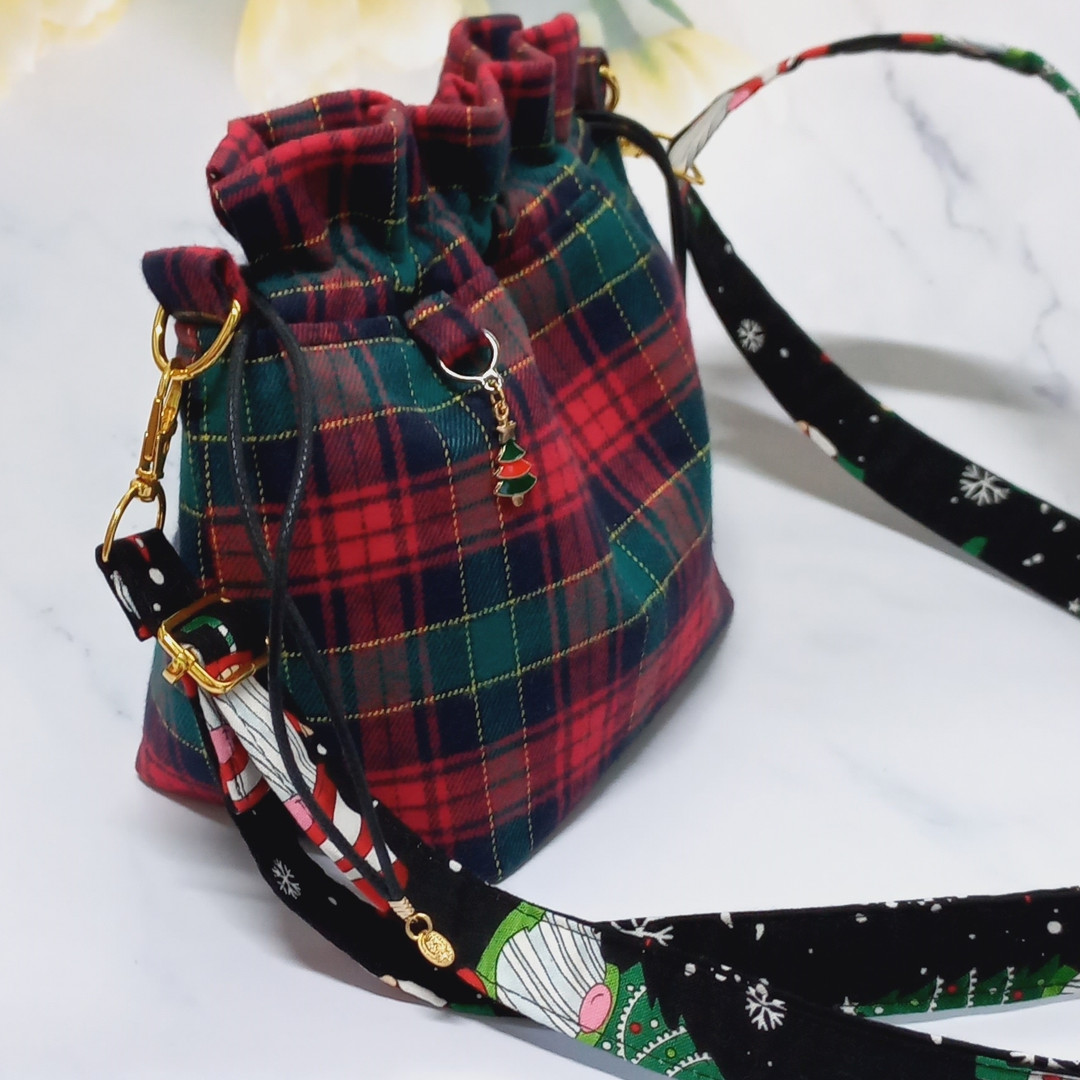 Cute Checkered Mini Tote Shoulder Bag | idus