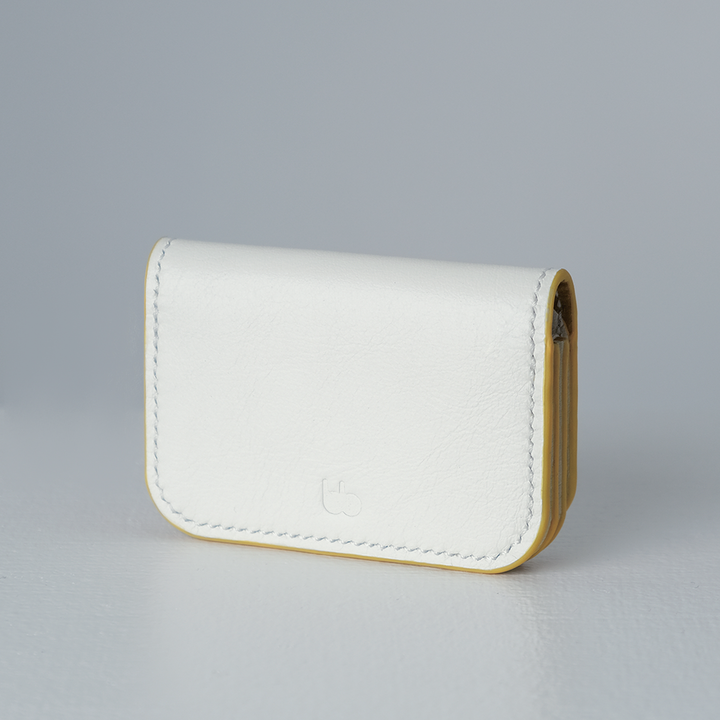 [무료각인]MOMO WALLET WHITE/YELLOW | 아이디어스