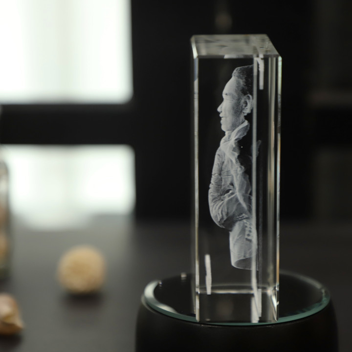 🎁3D크리스탈🎁WED1 퇴직감사패 | 아이디어스