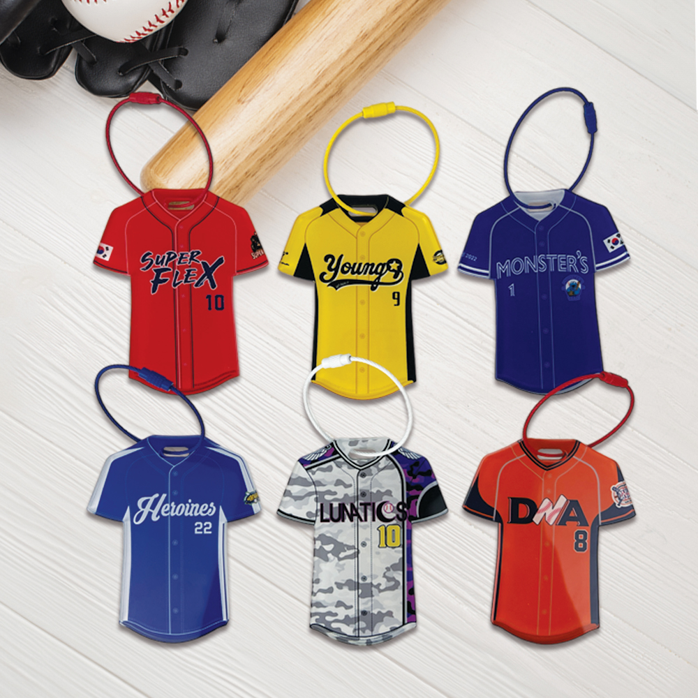 Sports uniform acrylic name tag (free name tag ring provided)