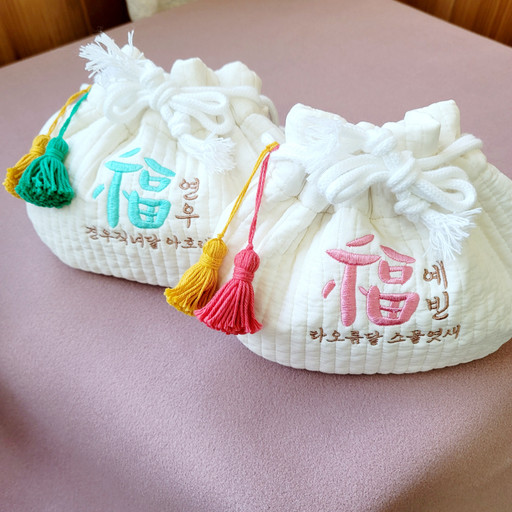 누빔복주머니 /용돈주머니 | 아이디어스