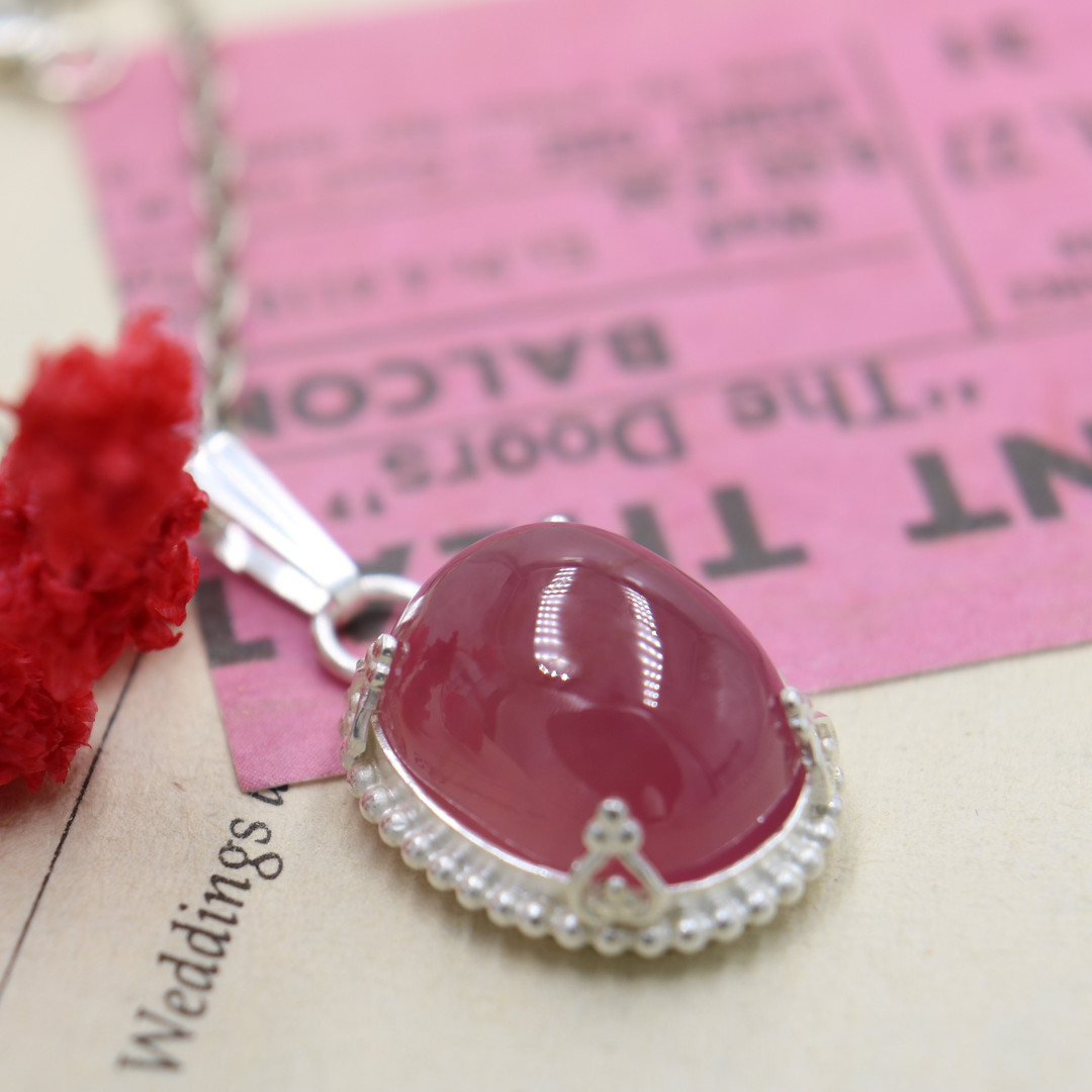 #244 Ruby Pendant | idus