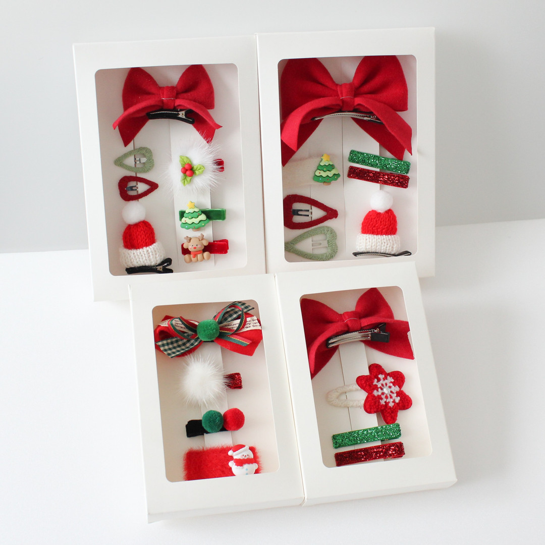 [Baby/Kids] Christmas hair pin set