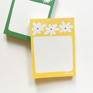yellow is spring! memo pad | 아이디어스
