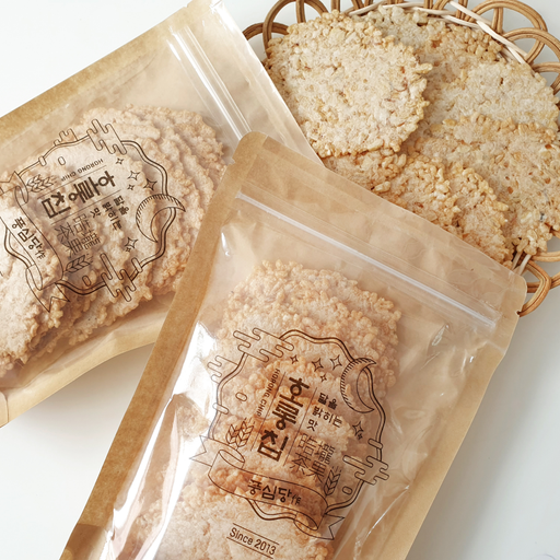 현미 누룽지 칩 과자 간식 (3팩, 5팩) | 아이디어스