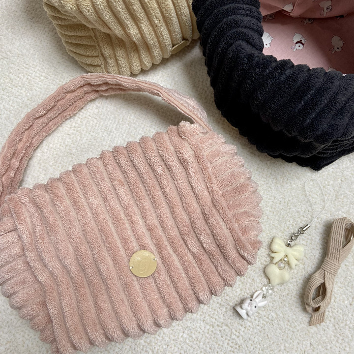 [GAFIA] 왕골덴 반전 미니백(3color) | 아이디어스