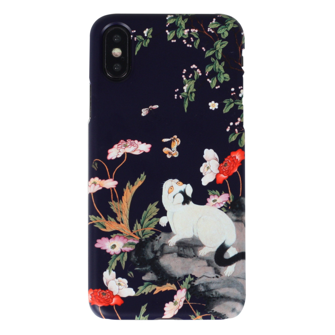 Long life, happiness and peace “White Cat” Slim Hard Phone Case | idus