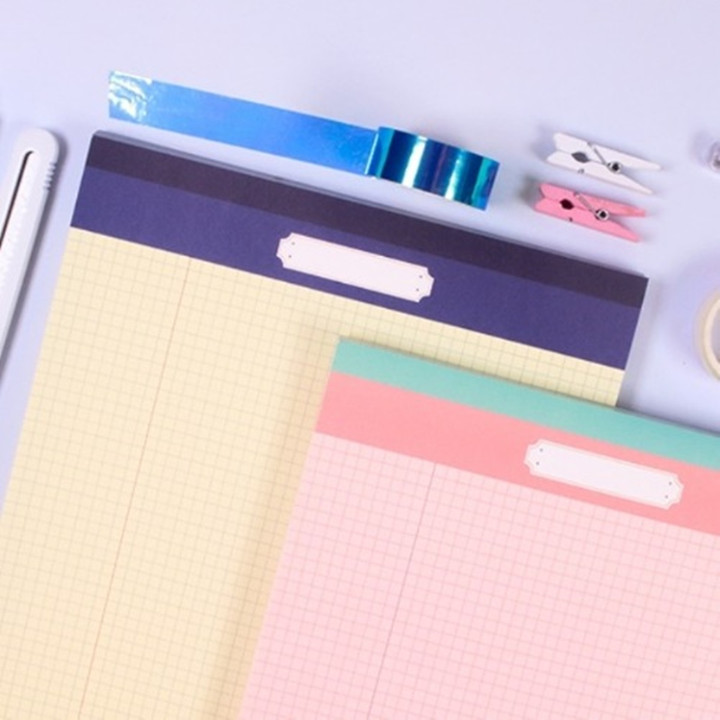 B5 A4 모눈 대떡메 옥스포드 격자 노트 2type | 아이디어스