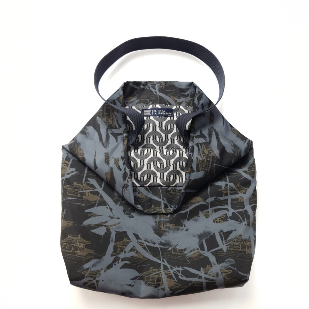 SMILE BAG - Korean Traditional Pattern Pine Forest Shoulder Bag | idus