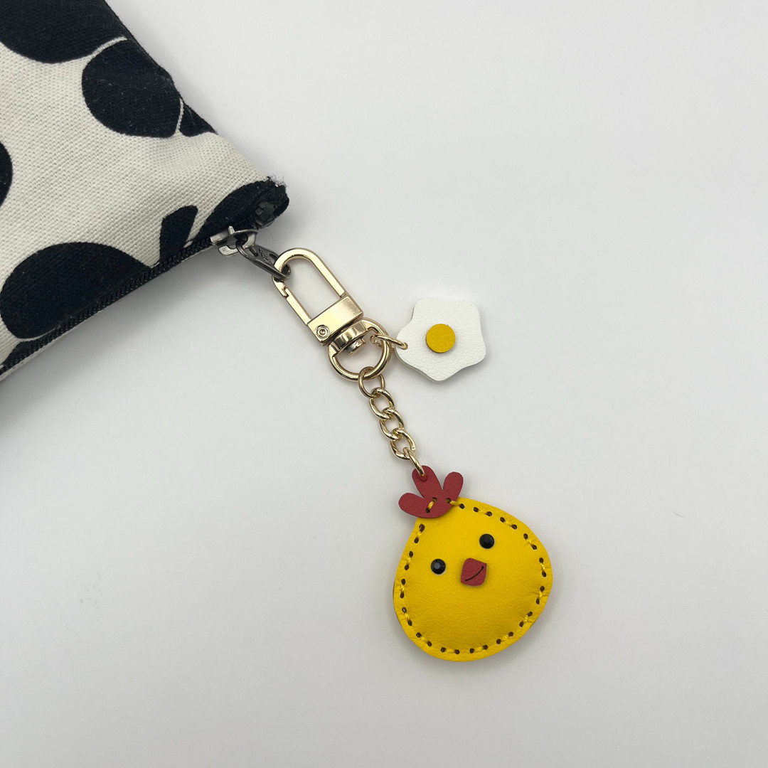 [The Handdam] mini Chick 100% Handmade Keyring | idus