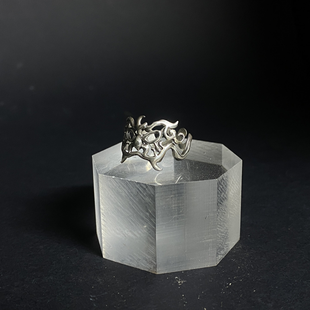 [Korean traditional goblin] Fire goblin ring | idus