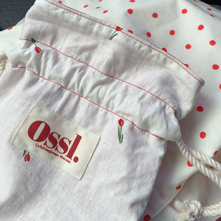 [Ossl] 오슬 린넨 튤립파우치 | 아이디어스