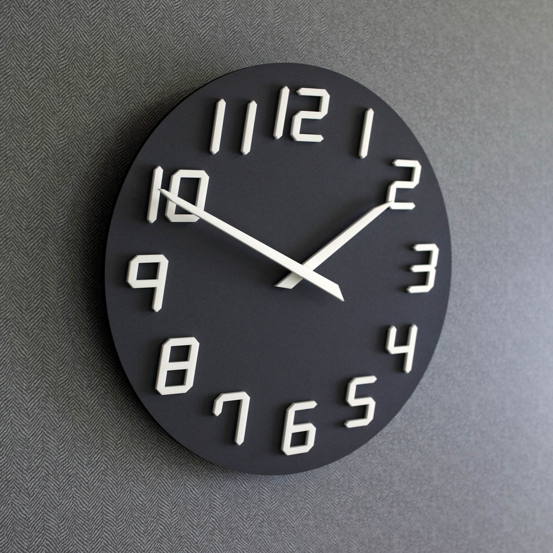 Banana studio Digitime Korea handmade silent wall clock | idus