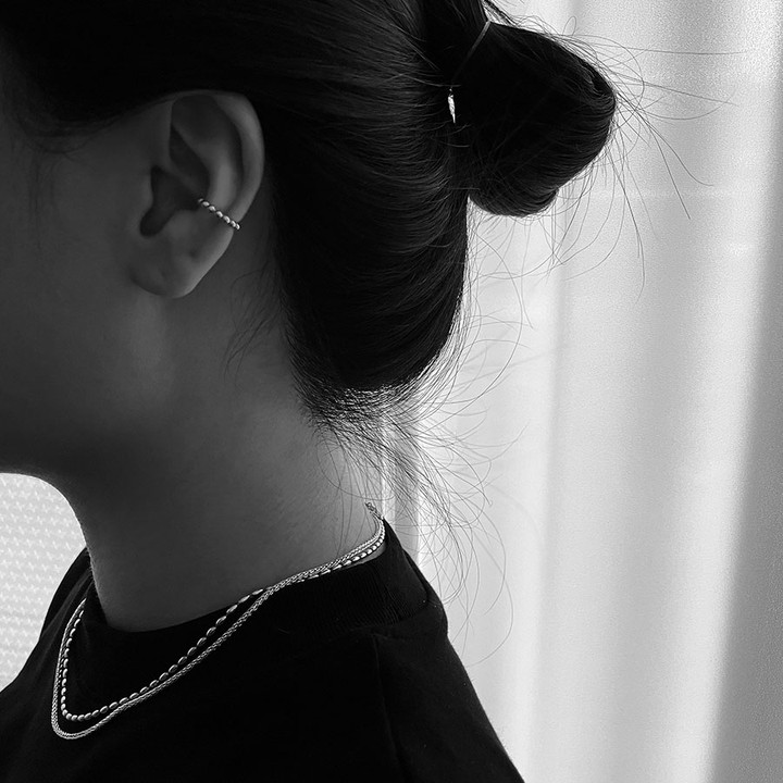 TINY BALL EARCUFF | 아이디어스
