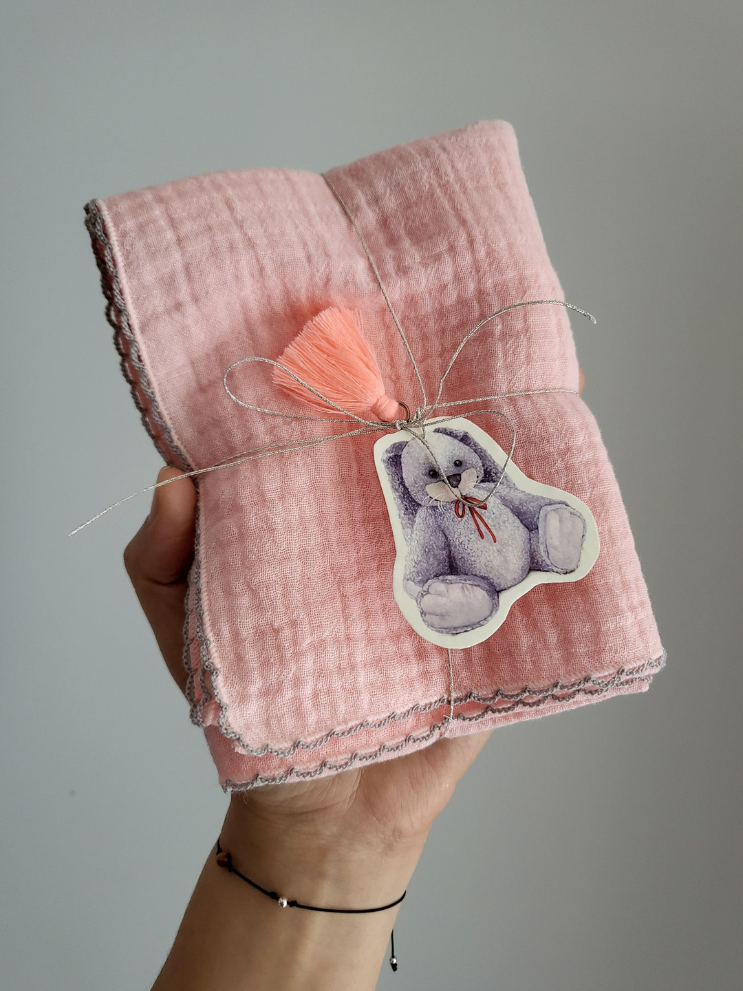 Handmade handkerchief 45cm×45cm