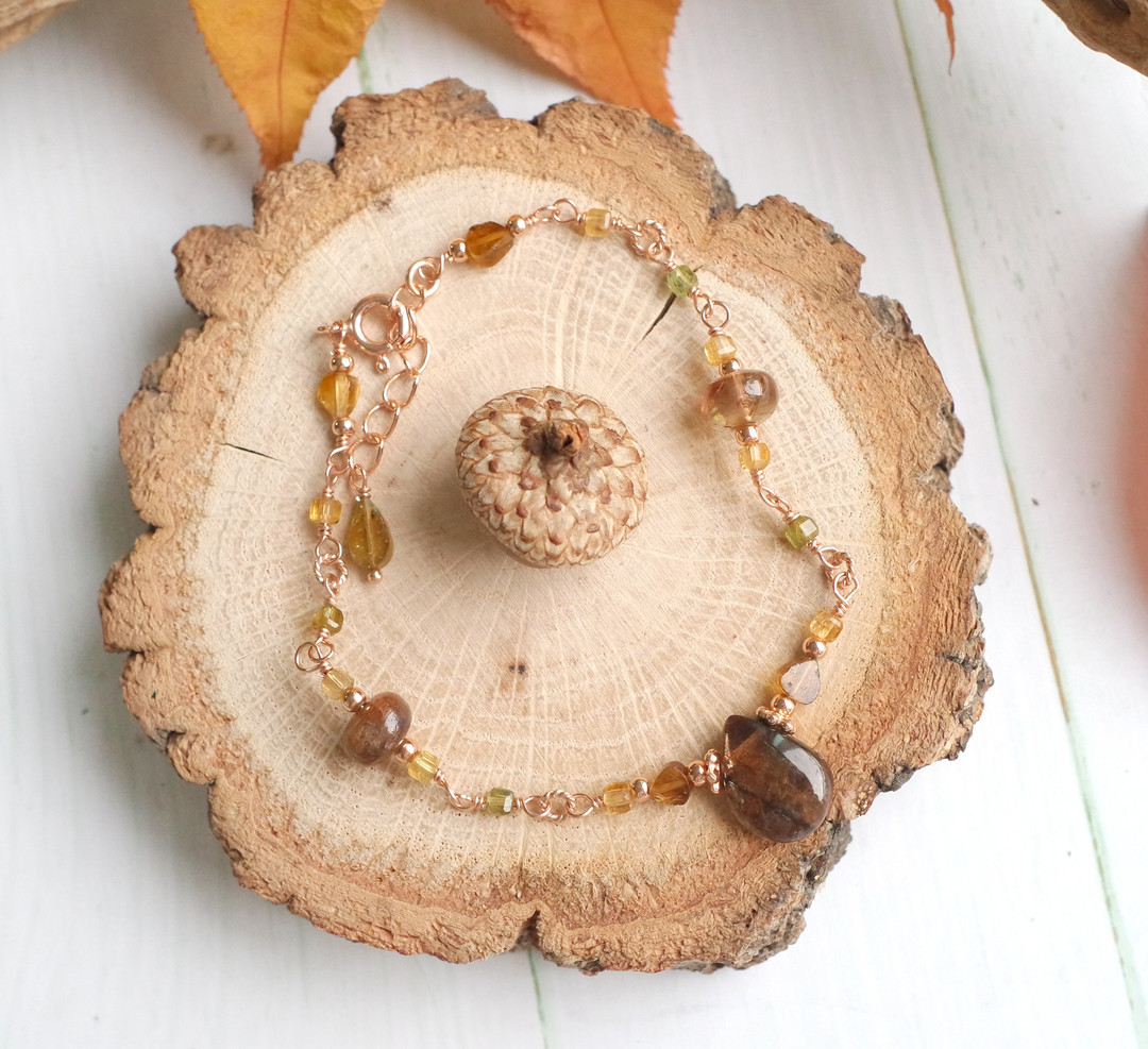 Autumn andalusite Bracelet | idus