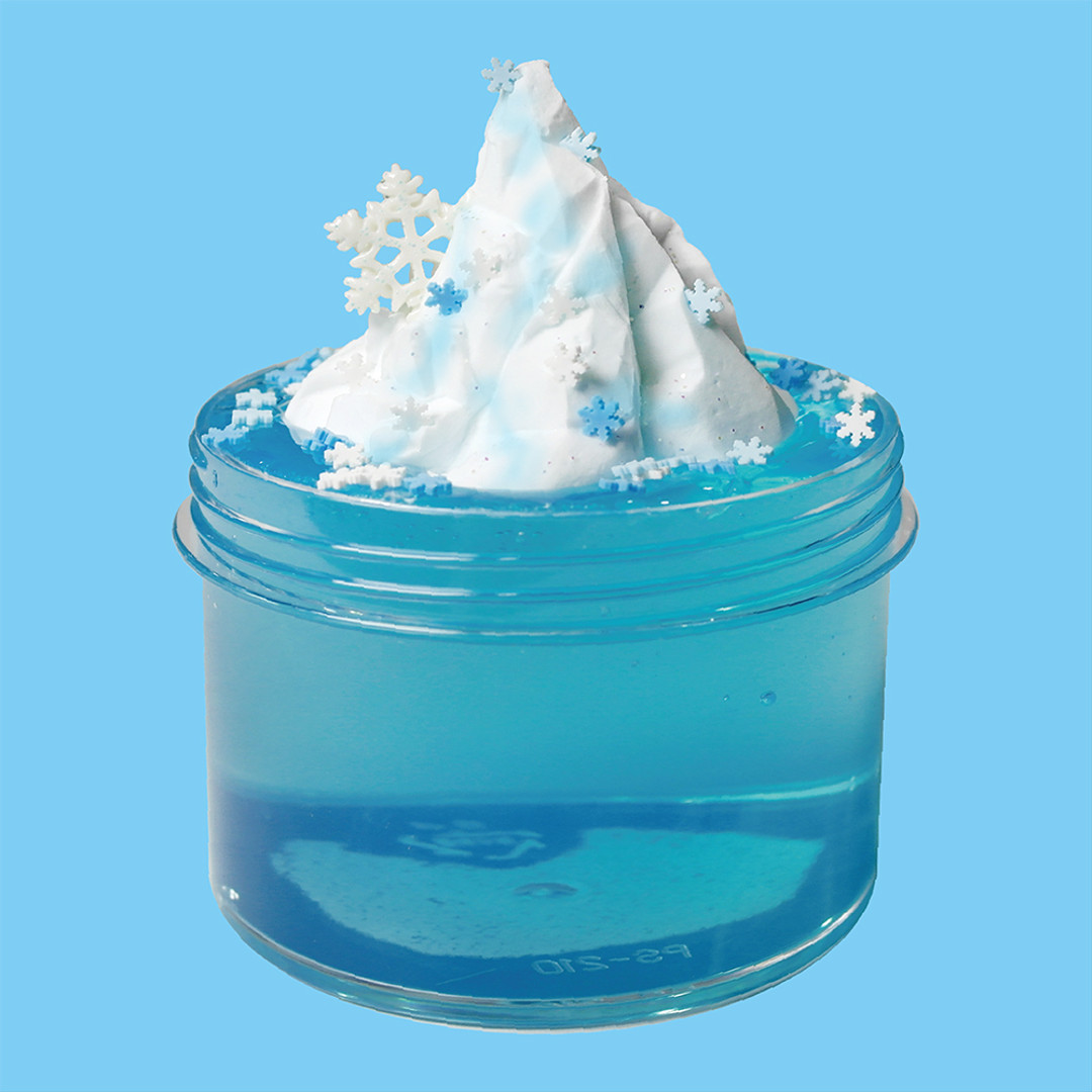 【Jellsis】 Ice Age Slime / 230ml clay mix clear slime / High quality slime