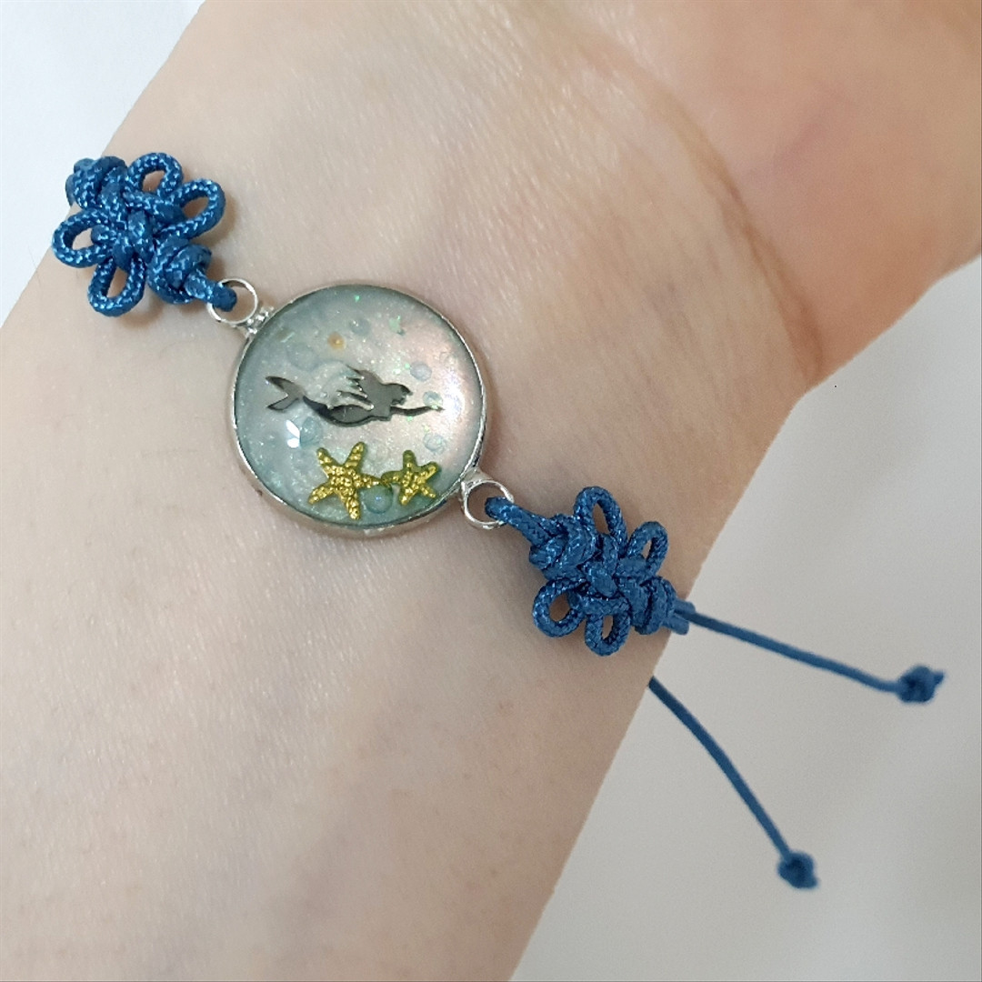 Sea mermaid knot bracelet