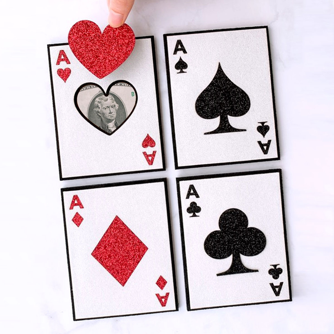 Trump Ace Card Pocket Money Envelope