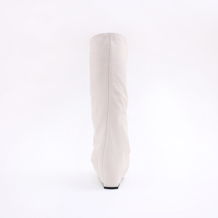Drape Boot [Ivory] | 아이디어스