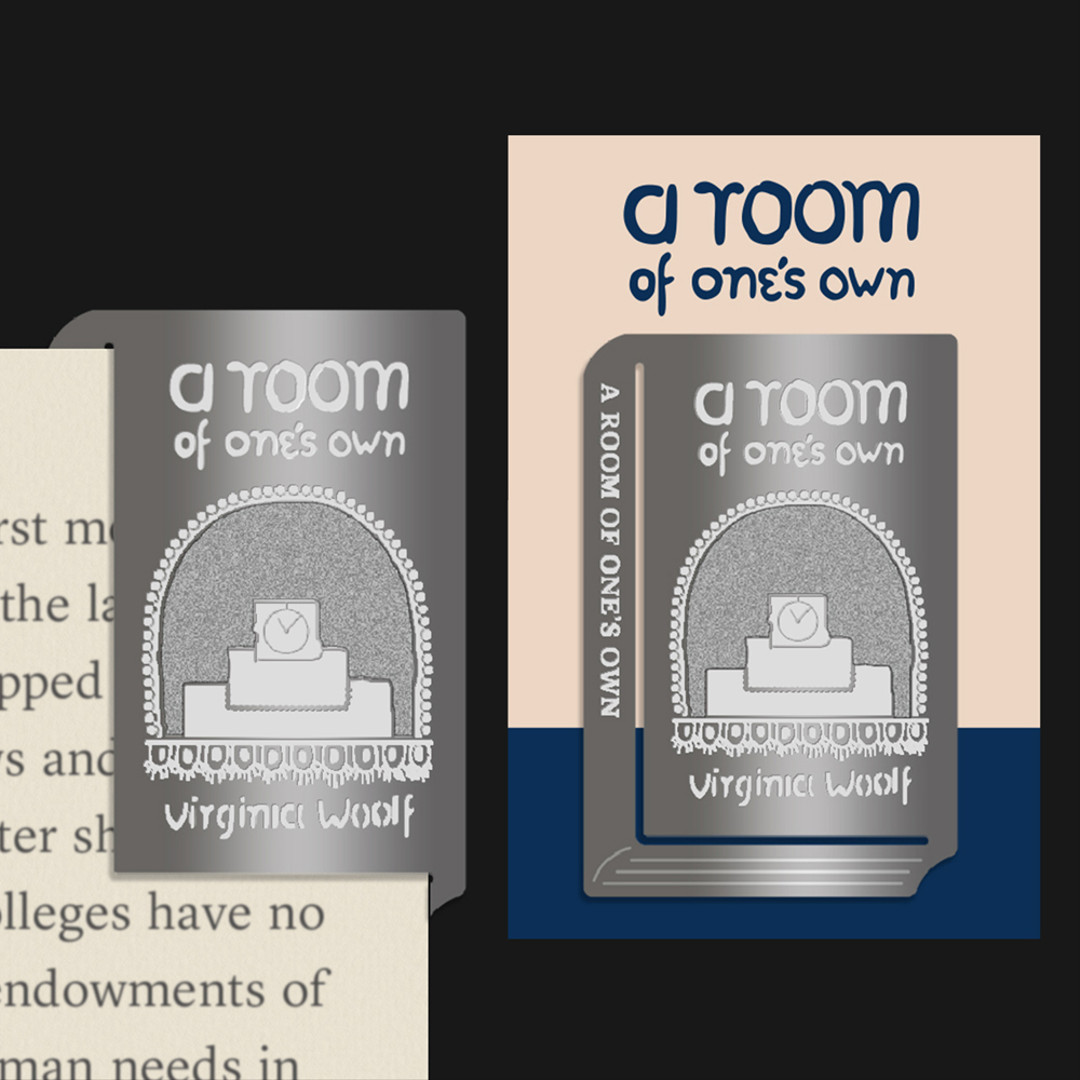 Metal Bookmark World Classic Series- A Room of One's Own | idus
