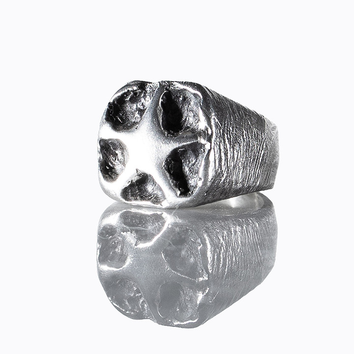 RAW STAR RING(925SILVER) | 아이디어스