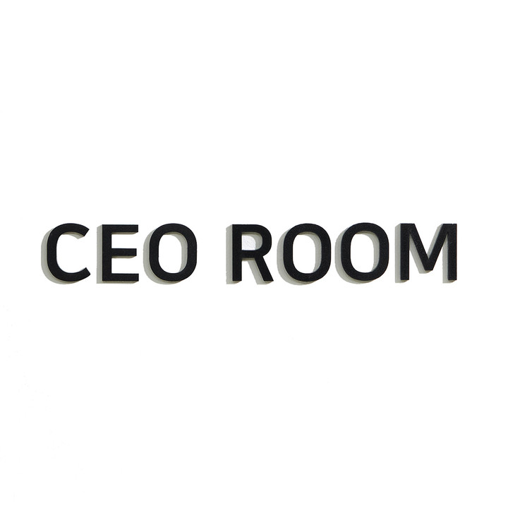 CEO ROOM 대표 사장실 표지판 문구 | 아이디어스