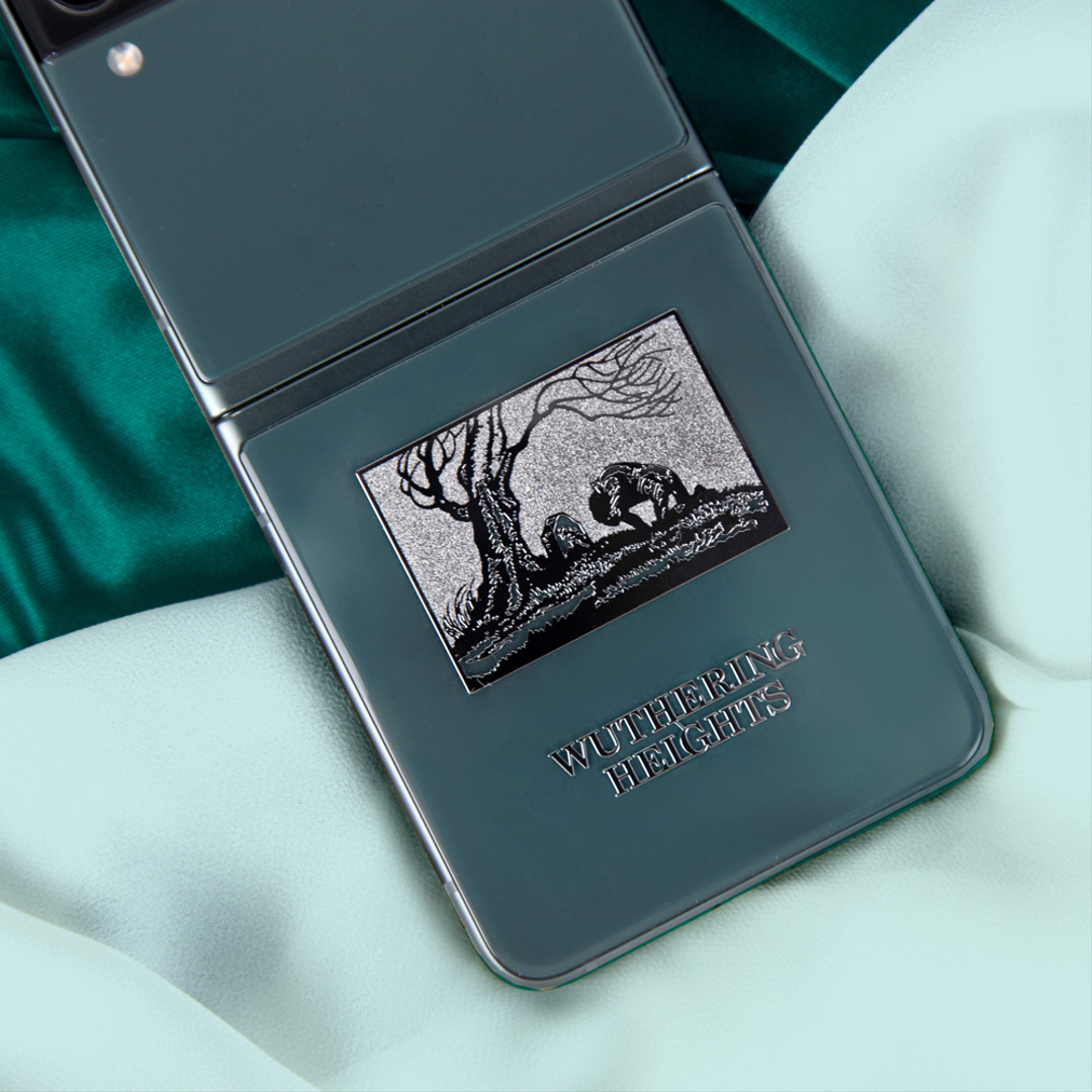 Book Cover Metal Sticker - Wuthering Heights