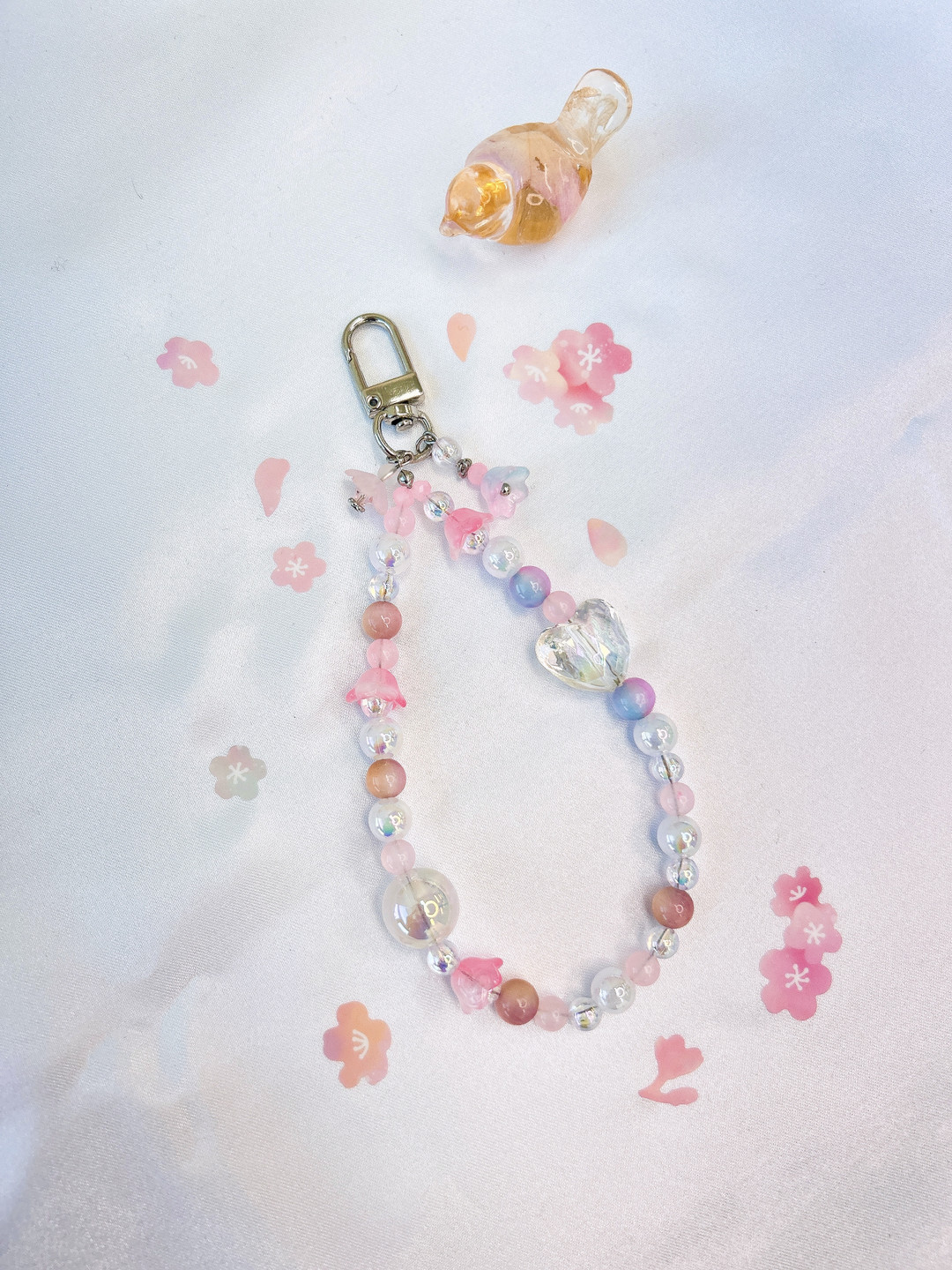 Cherry Blossom Sakura Bagcharm Keyring | idus