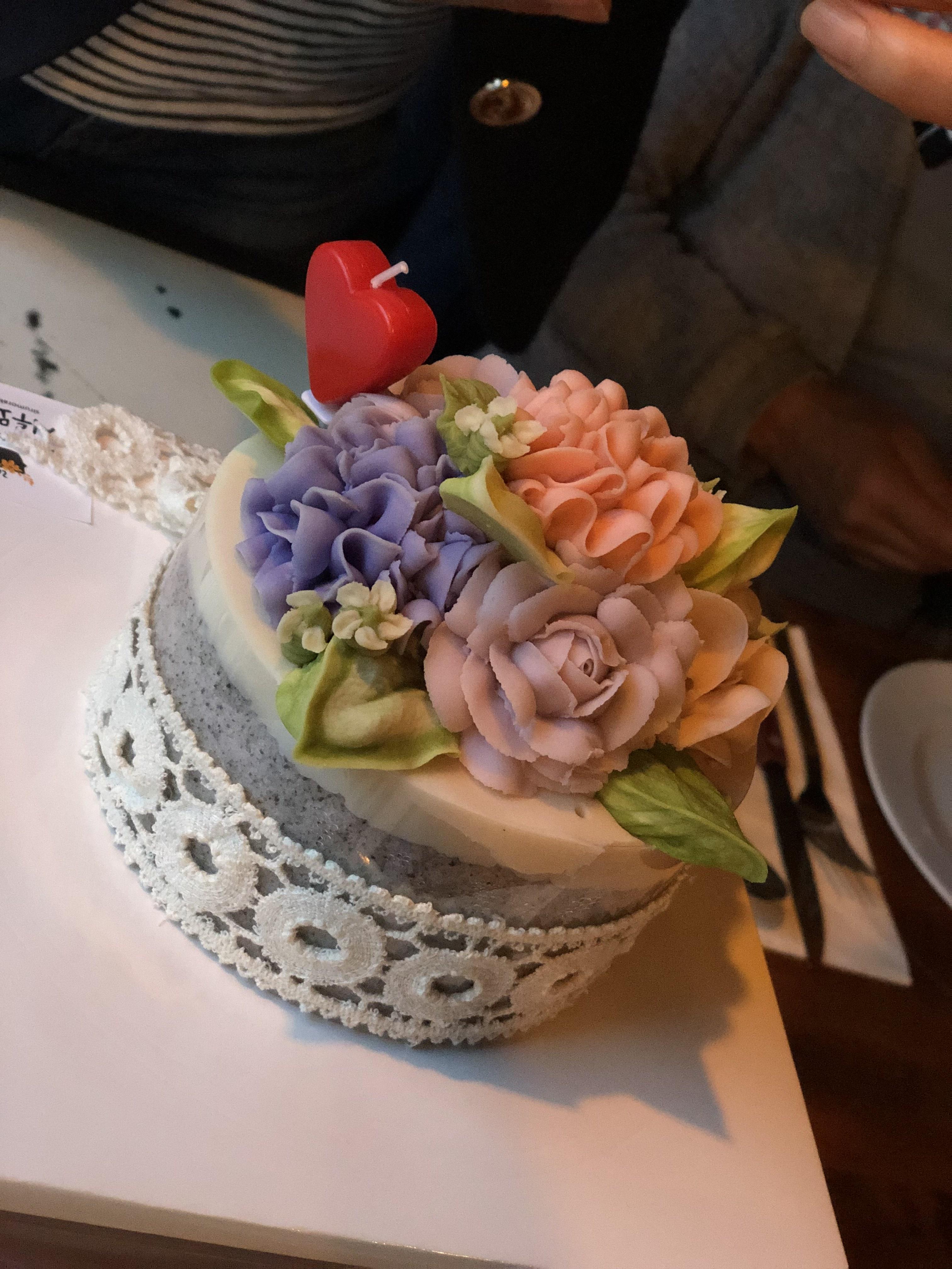 [1:1 맞춤디자인] 앙금플라워 떡케이크 | 아이디어스 - 핸드메이드, 수공예, 수제 먹거리