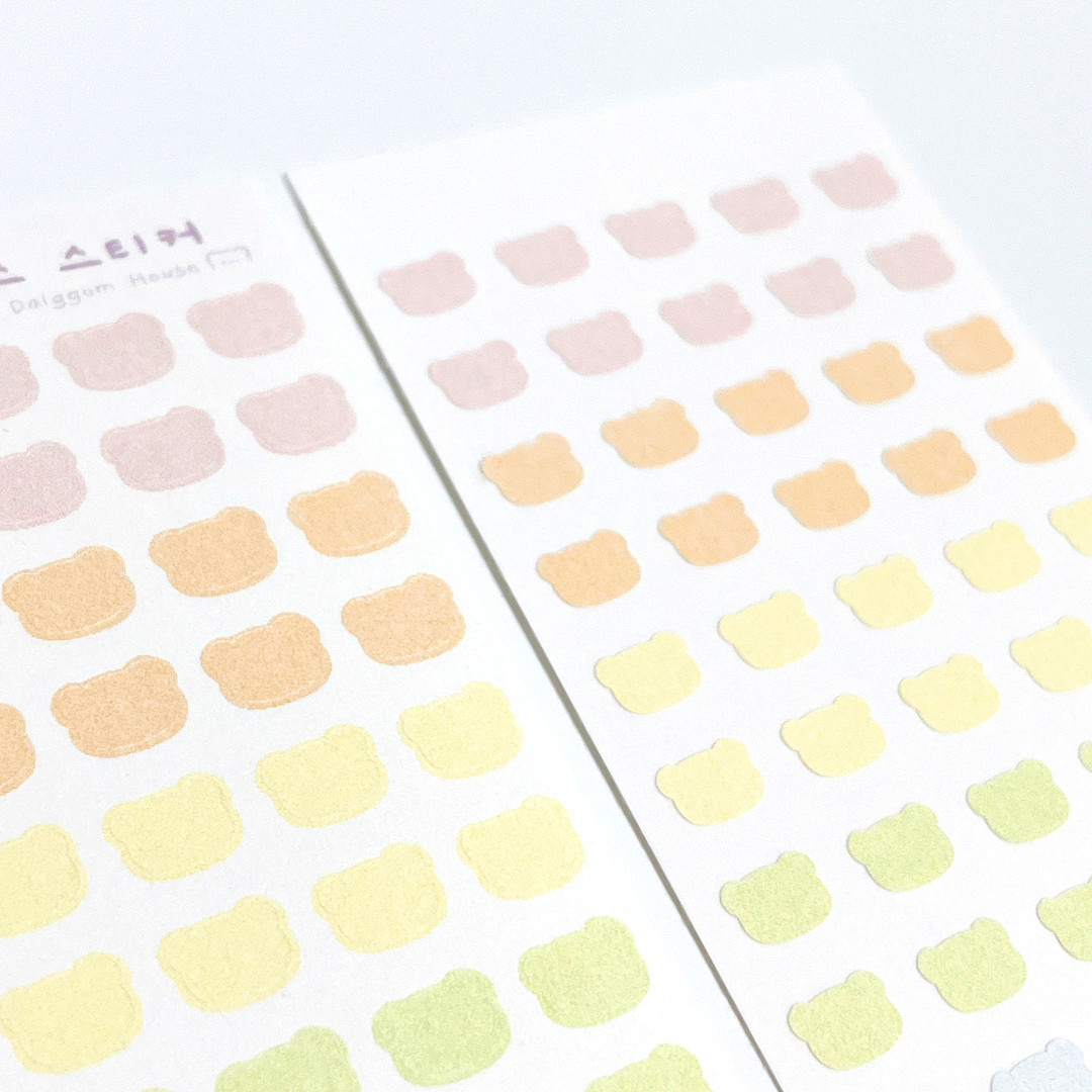 Dalggom Check Box sticker (2 sheets) | idus