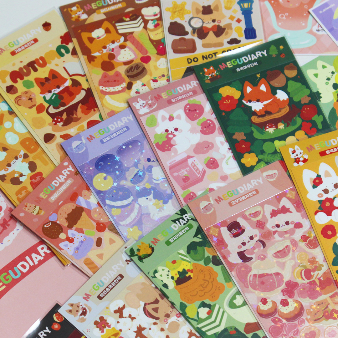 ARIWORKS Sticker RANDOM PACK