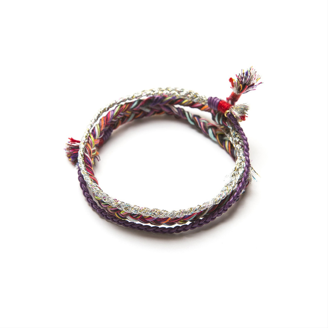 3MIX.04 / Handmade Thread Wish Bracelet | idus