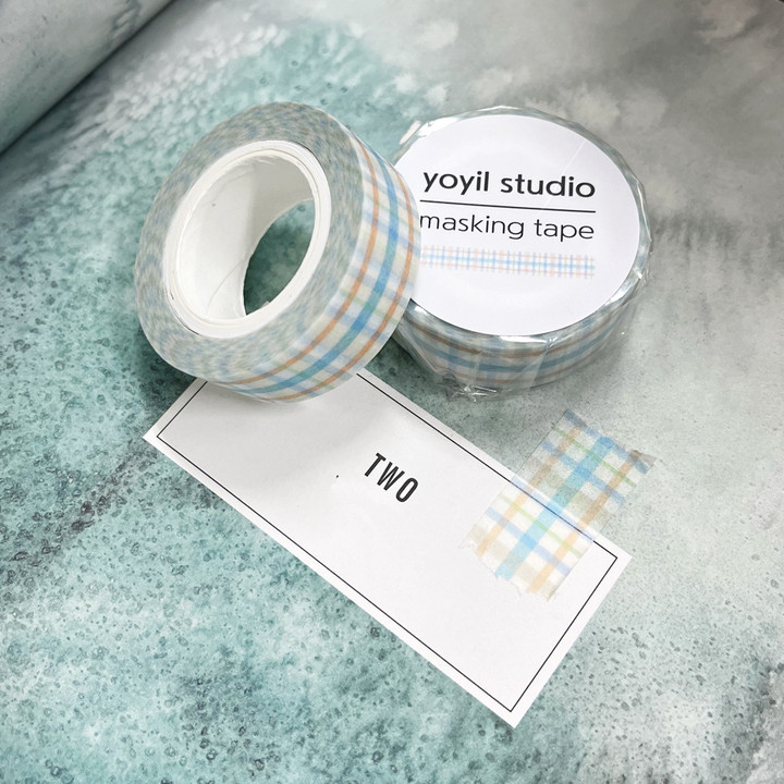 pure check masking tape | 아이디어스