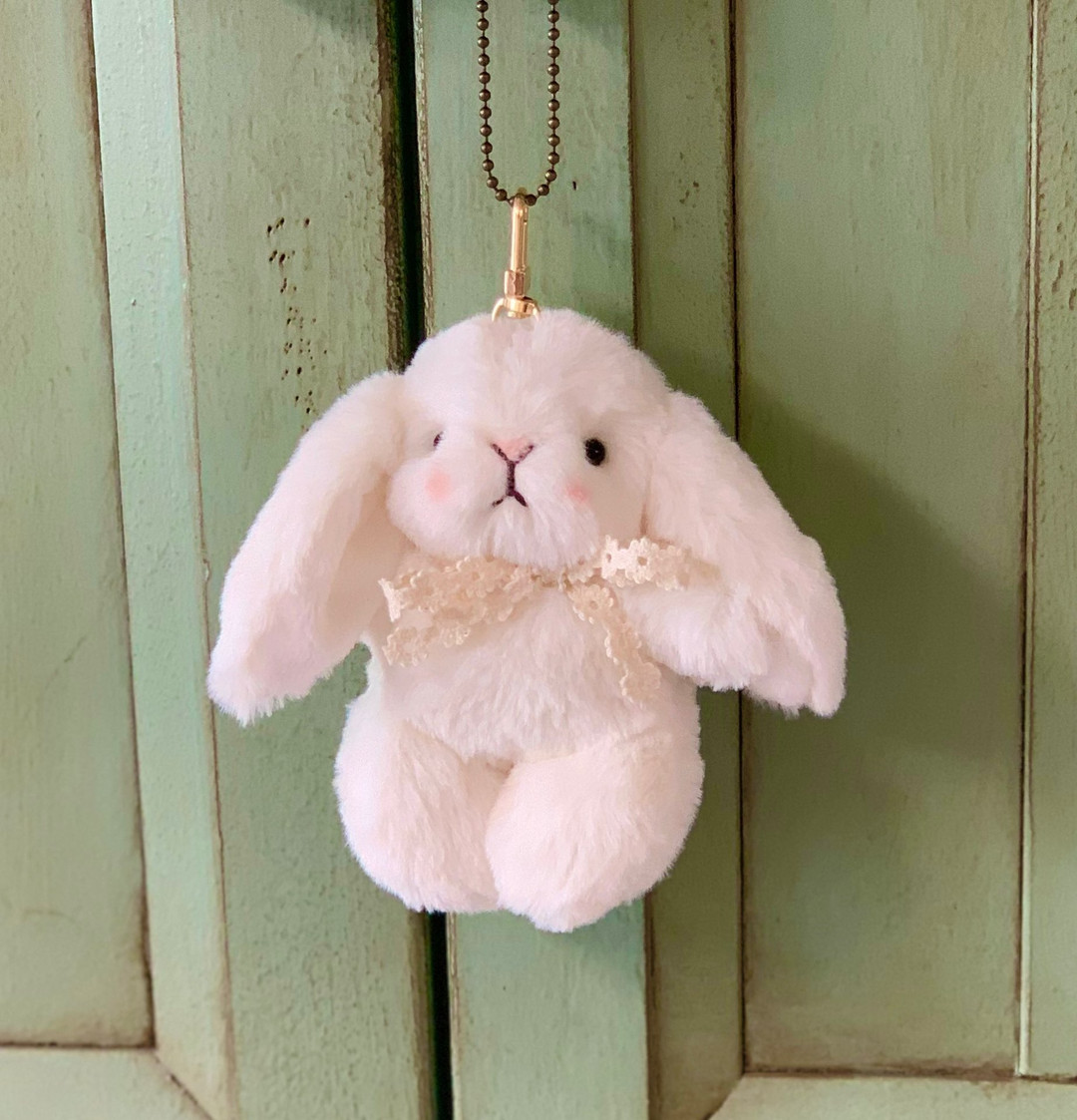 Bunny Tusiri, Favorite doll,Rabbit doll, key ring, keyholder | idus