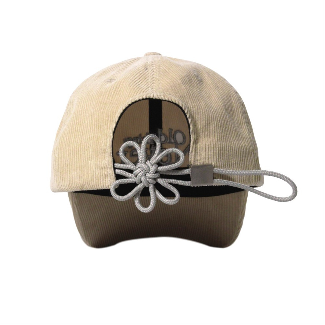 [CORDUROY FLOWER] KNOT CAP - BEIGE | idus