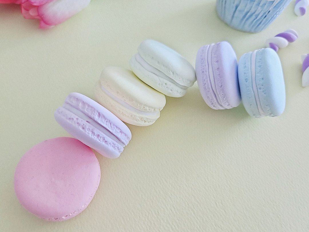 Macaron Clay Model 6p Set | idus