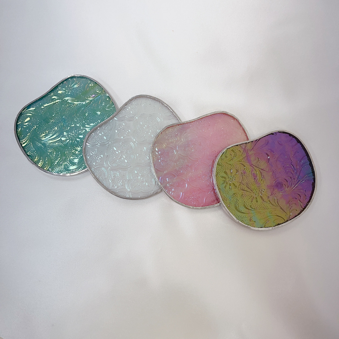 Stained Glass Tea Coaster Atypical Small Jewelry Tray | idus