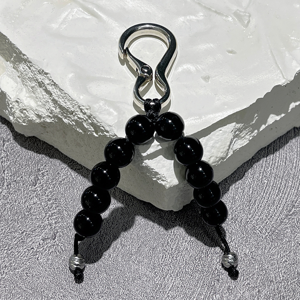 Twin Tail Bead Keychain | idus