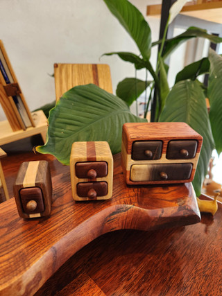 작은 원목 반지케이스&보석상자 | 아이디어스