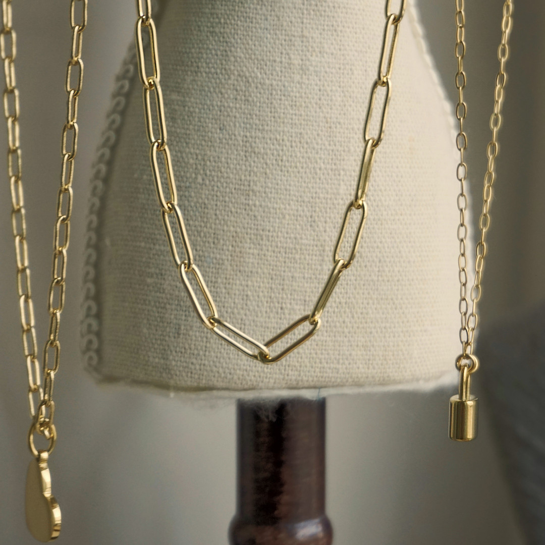 Basic Paperclip Chain Surgical Stainless Steel Necklace | idus