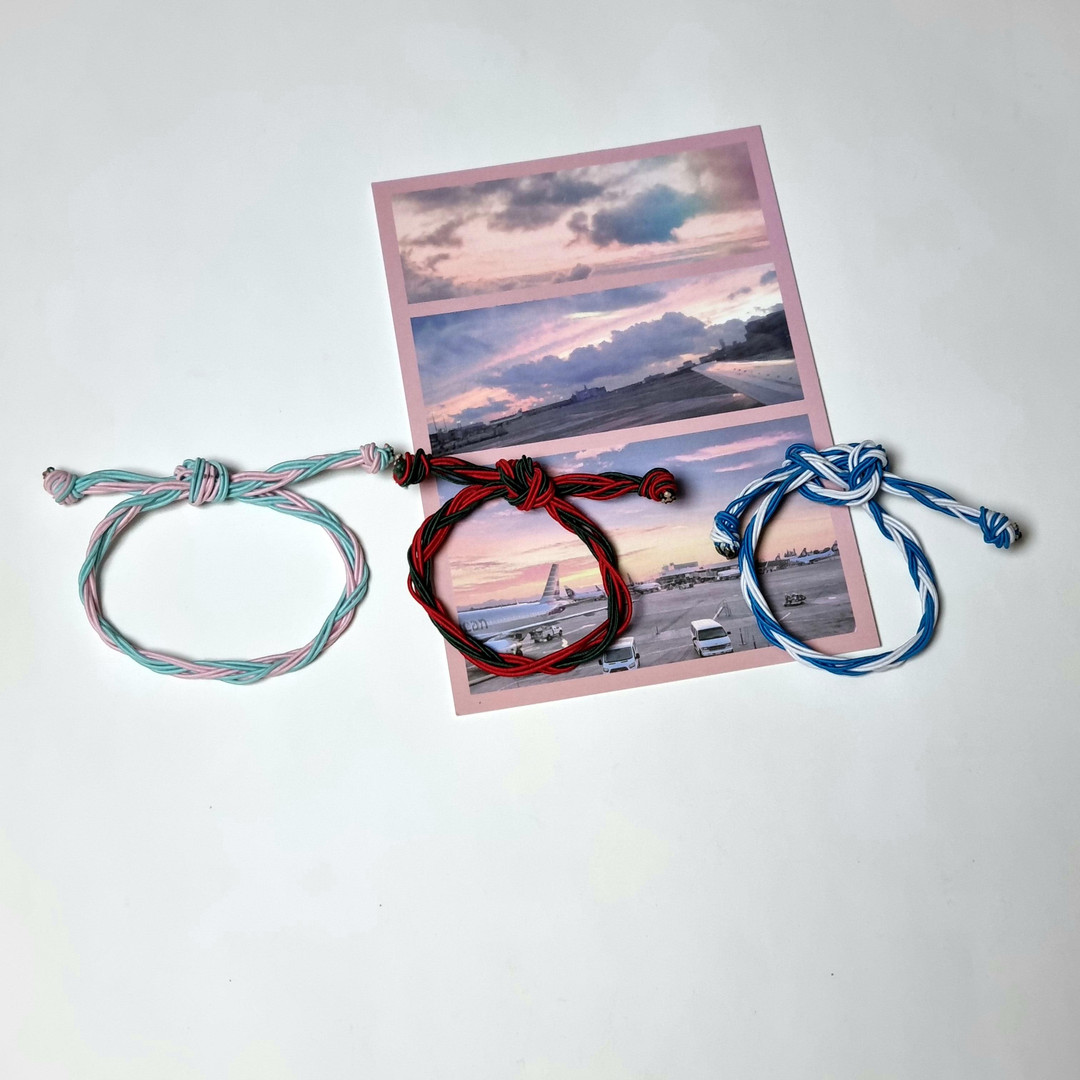 heart thread bracelet | idus