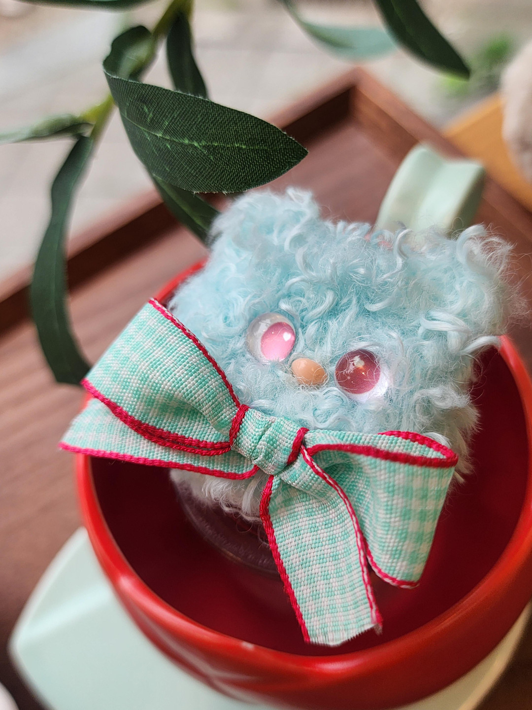 ♡Handmade Keyring ☆ Round Soran Cat/May Cat♡ | idus