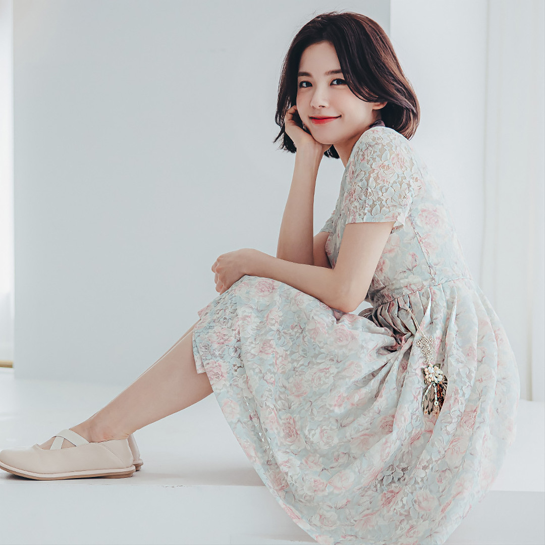 [SOOSULHWA] Living Hanbok Naeun Mint Mini One Piece | idus