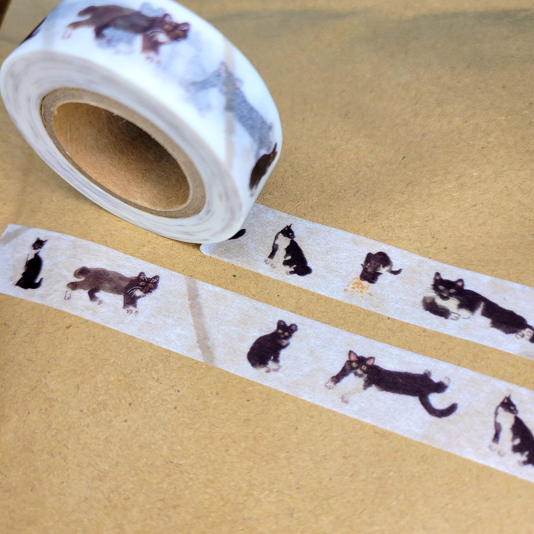 Parking Lot Cats Washitape | idus