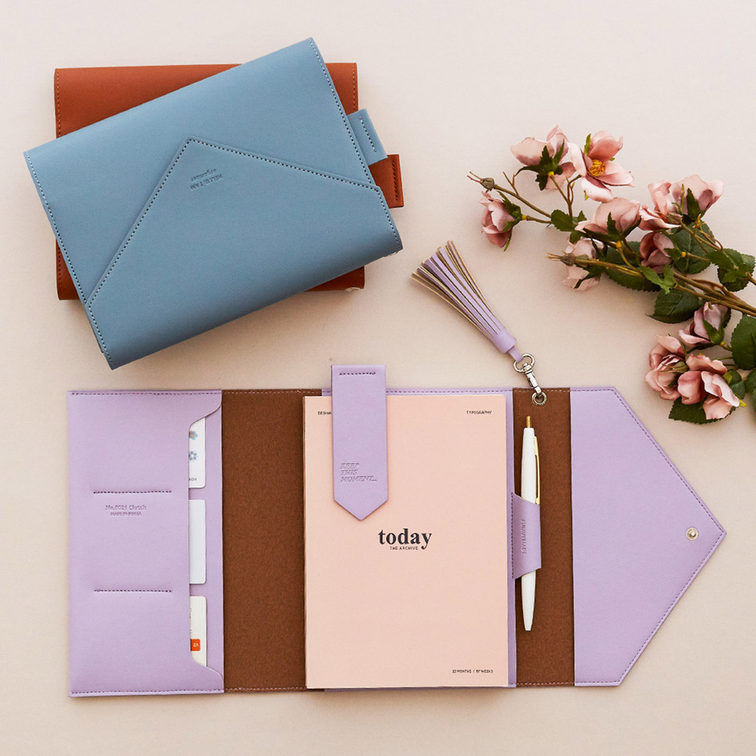 [A5] Tassel Clutch Diary Set | idus